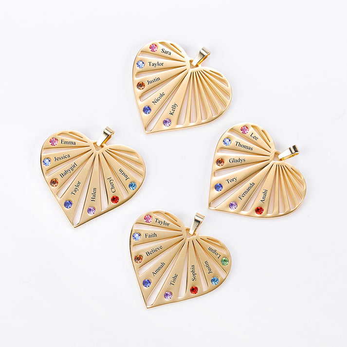 Love Heart Pendant Necklace – Qitian Wholesale & Dropshipping